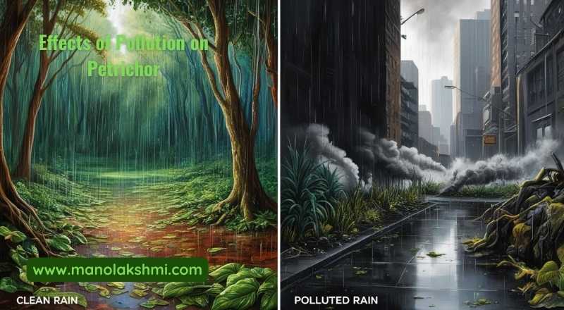 Petrichor: Why does rain smell? The Science Behind Petrichor - Mano Lakshmi