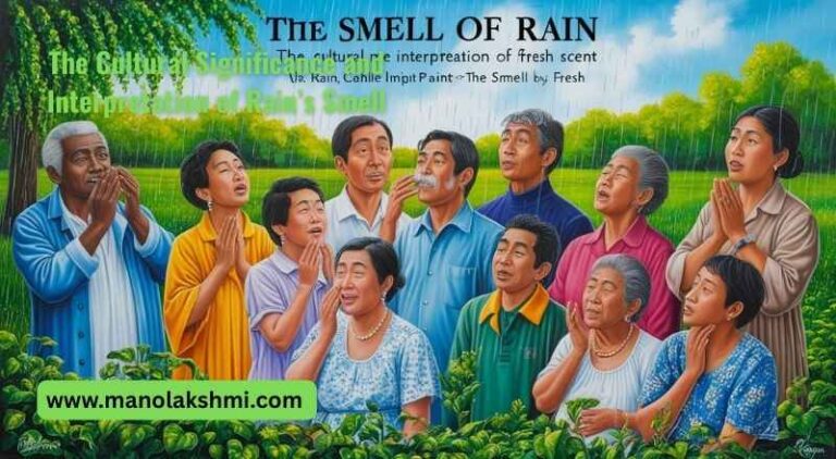 Petrichor: Why does rain smell? The Science Behind Petrichor - Mano Lakshmi