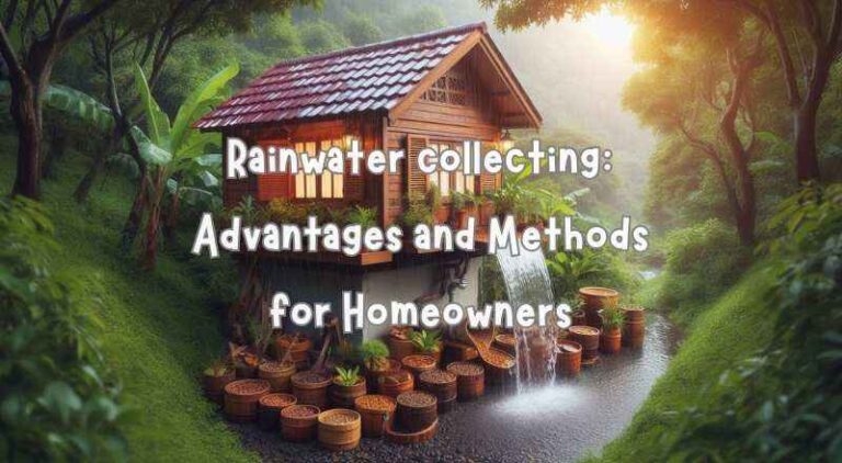 Rainwater collecting: Advantages and Methods for Homeowners - Mano Lakshmi